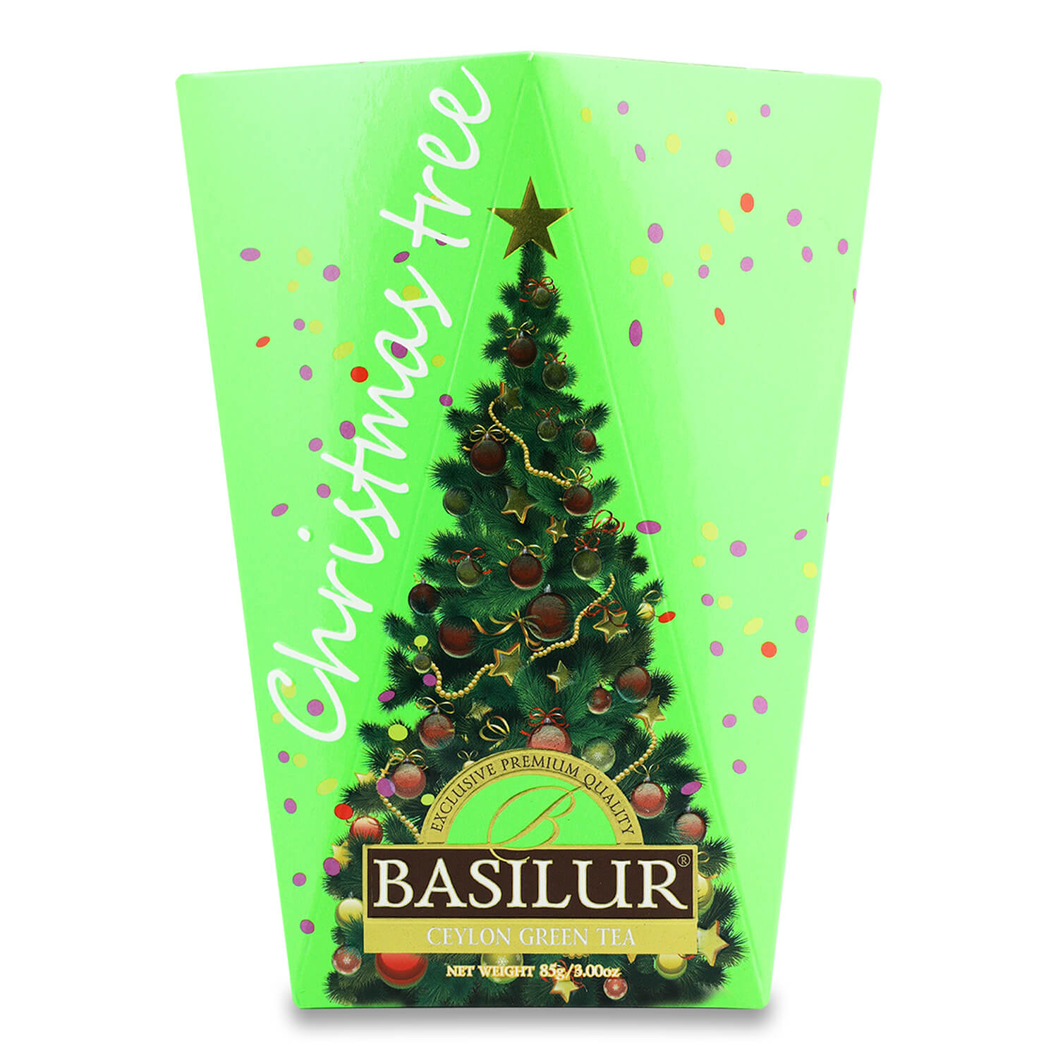 Чай черный Basilur Christmas Tree зеленый картон 4792252932722 ...