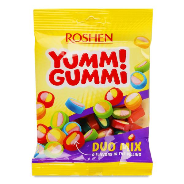 Цукерки Roshen Yummi Gummi Duo Mix желейні купити в Києві | FOZZY