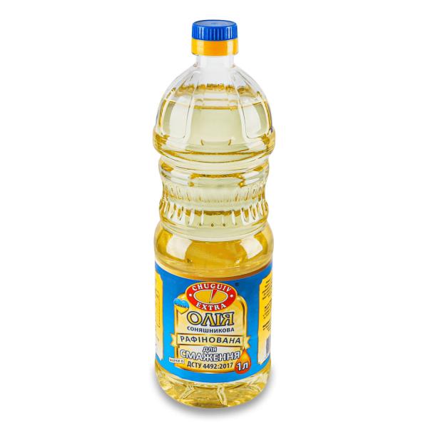 Масло подсолнечное Chuguiv Extra Для жарки в Киеве с доставкой по ...