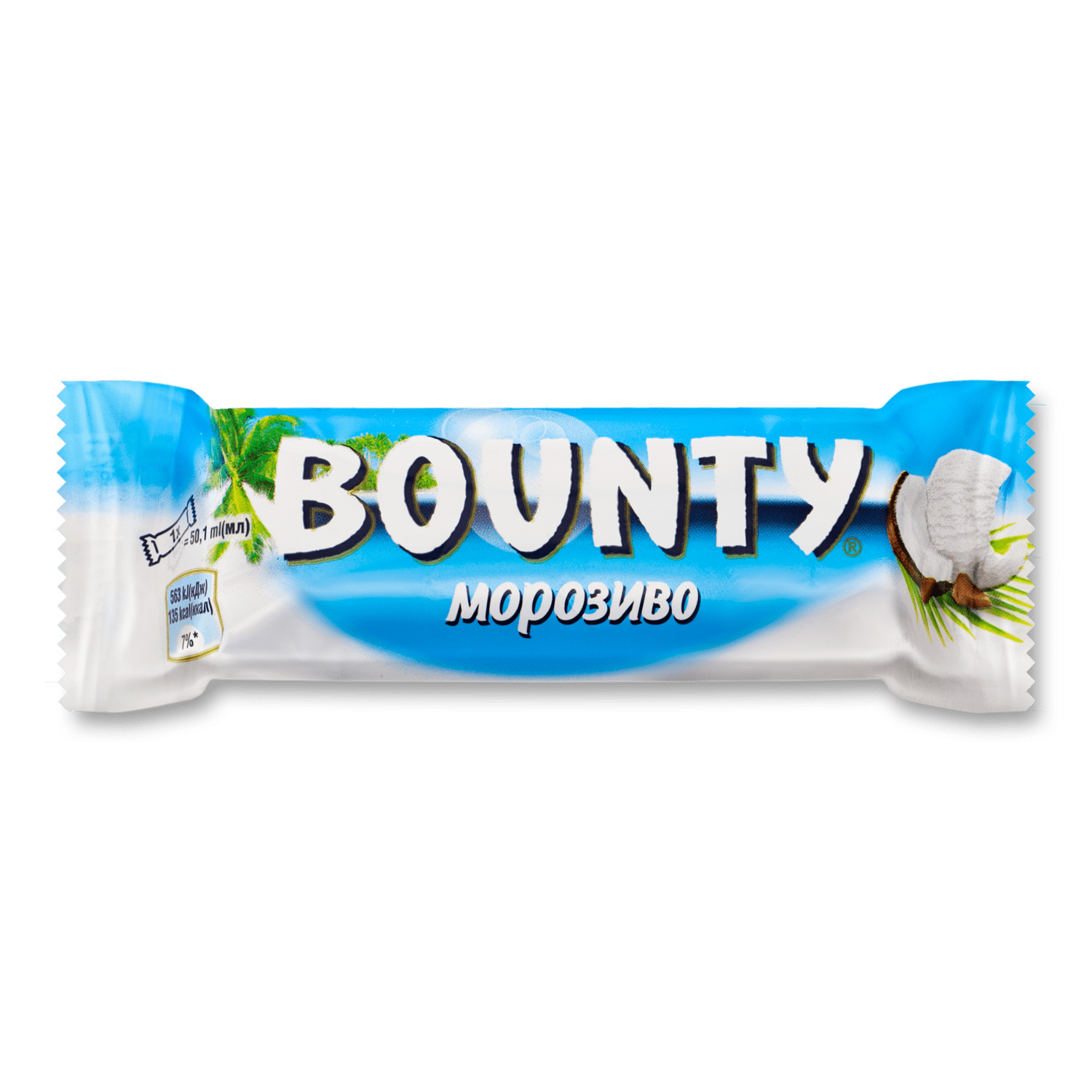 Морозиво Bounty батончик в Києві з доставкою за доступними цінами