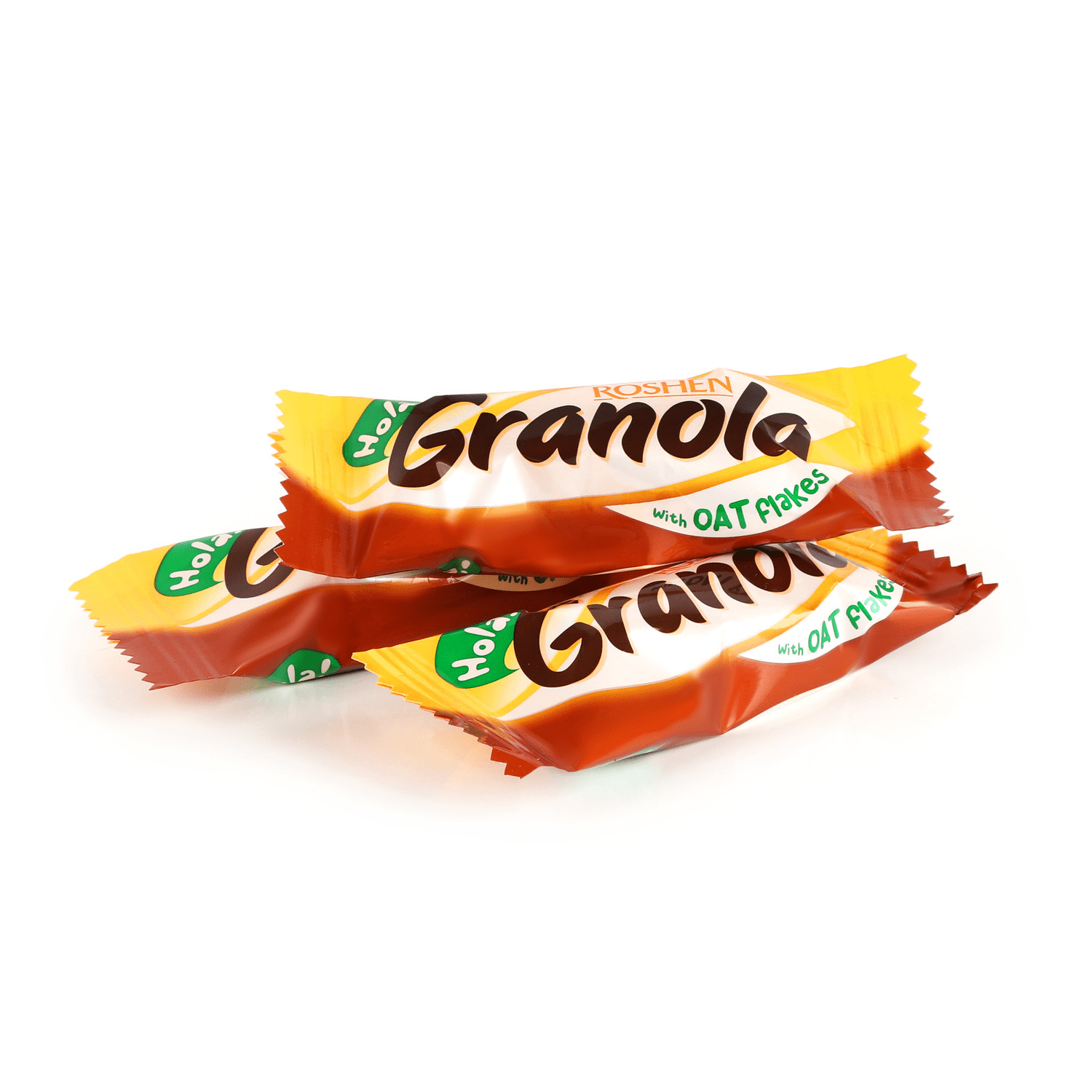 Цукерки Roshen Hola! Granola з пластівцями і какао купити в Києві | FOZZY
