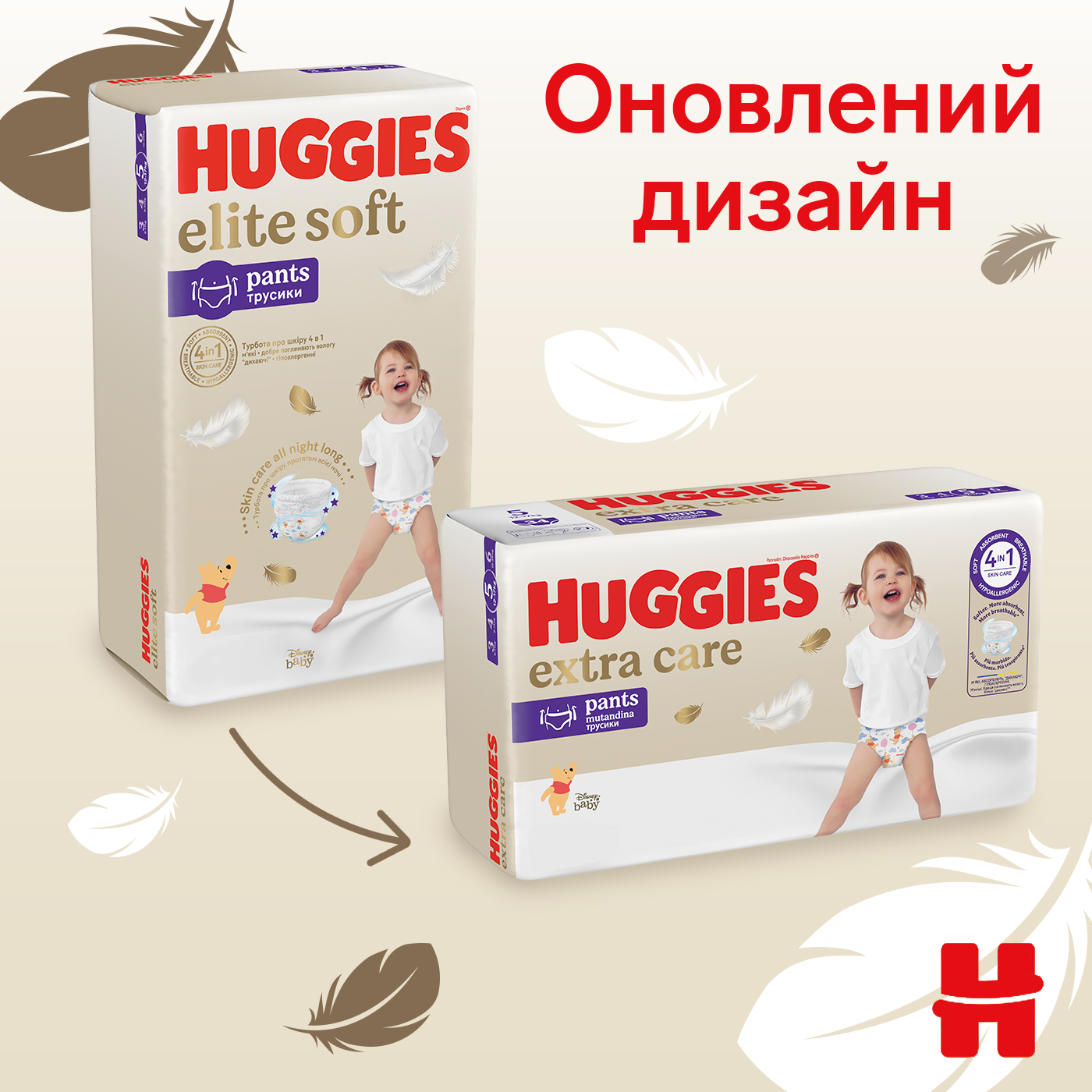 Подгузники-трусики Huggies Elite Soft 3 6-11 кг в Киеве и пригороде ...