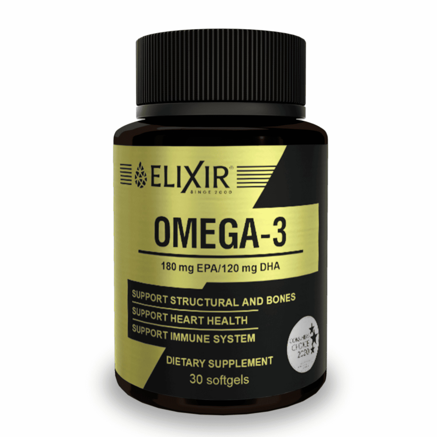 Добавка дієтична Elixir Омега-3 1000 мг в Києві з доставкою за ...