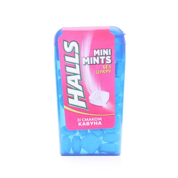 Льодяники Halls mini mints кавун в Дніпрі з доставкою за доступними цінами