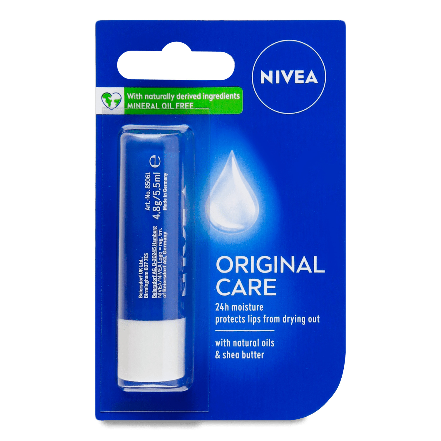 Бальзам для губ Nivea Original Care в Дніпрі і передмісті: купити за ...